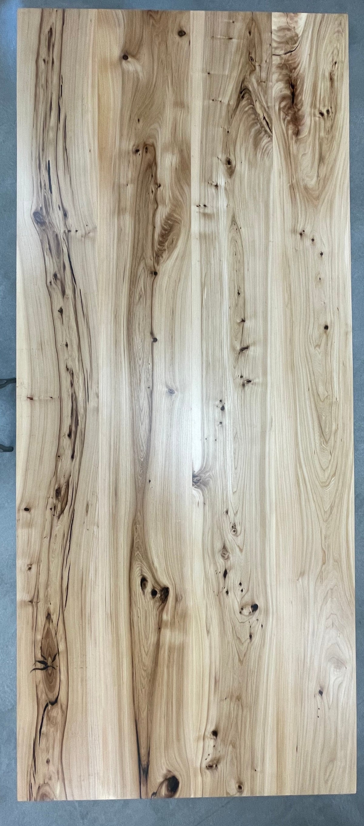 Elm Dining Table 370 - KC Custom Hardwoods