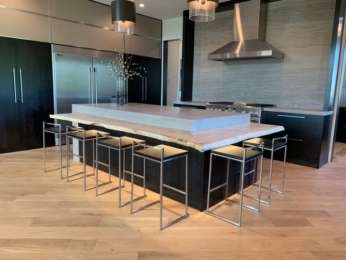 Maple Bar Top 108 - KC Custom Hardwoods